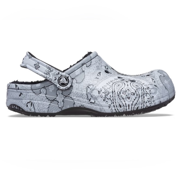 CROCS | Shoes | Crocs Baya Printed Lined Clog Color Bandana | Poshmark